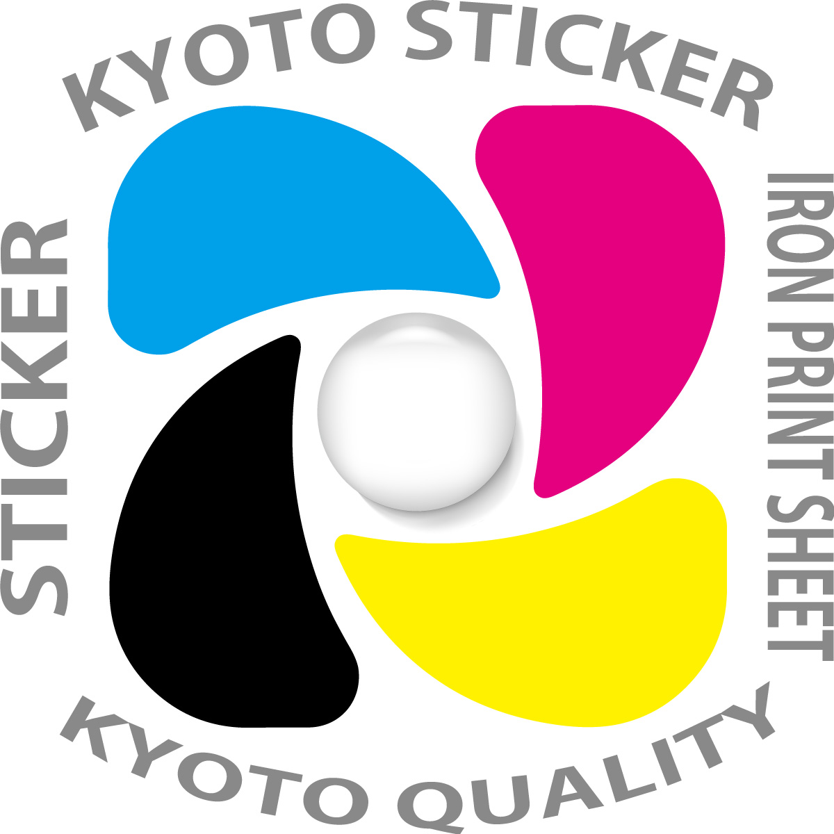 博宝運輸 カッティングステッカー【標準・ブラック】 W150mm×H36mm×3枚 - ステッカー製作・ウェアプリントの【京都ステッカー】